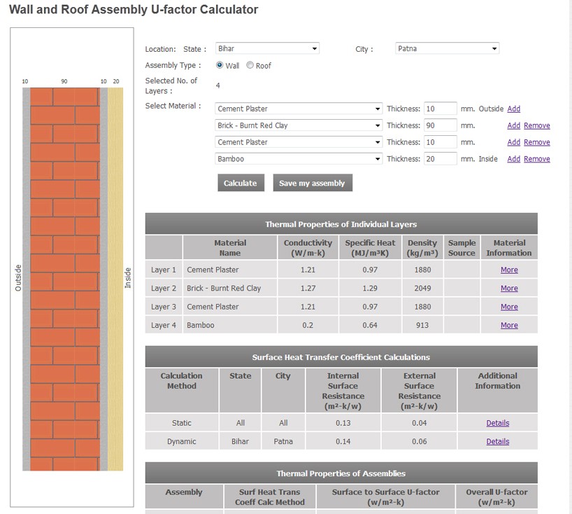 Assembly U-factor Calculator - IBPSA-USA