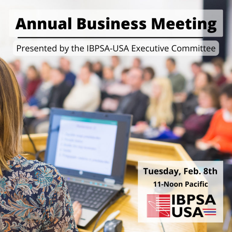 Annual Business Meeting 2022 - IBPSA-USA