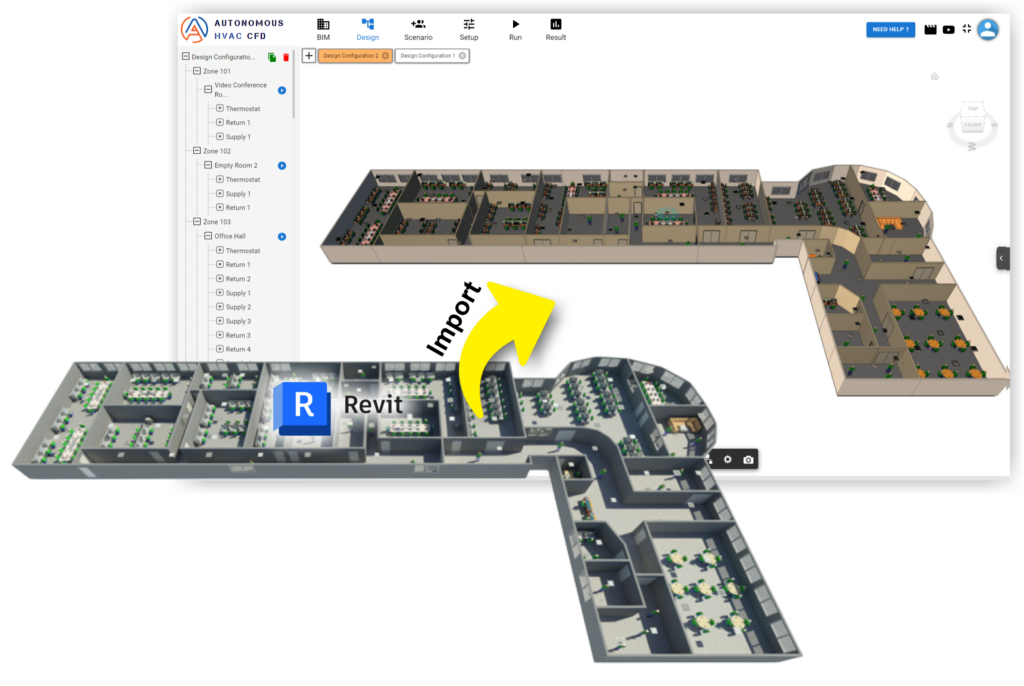 Autonomous HVAC CFD - IBPSA-USA